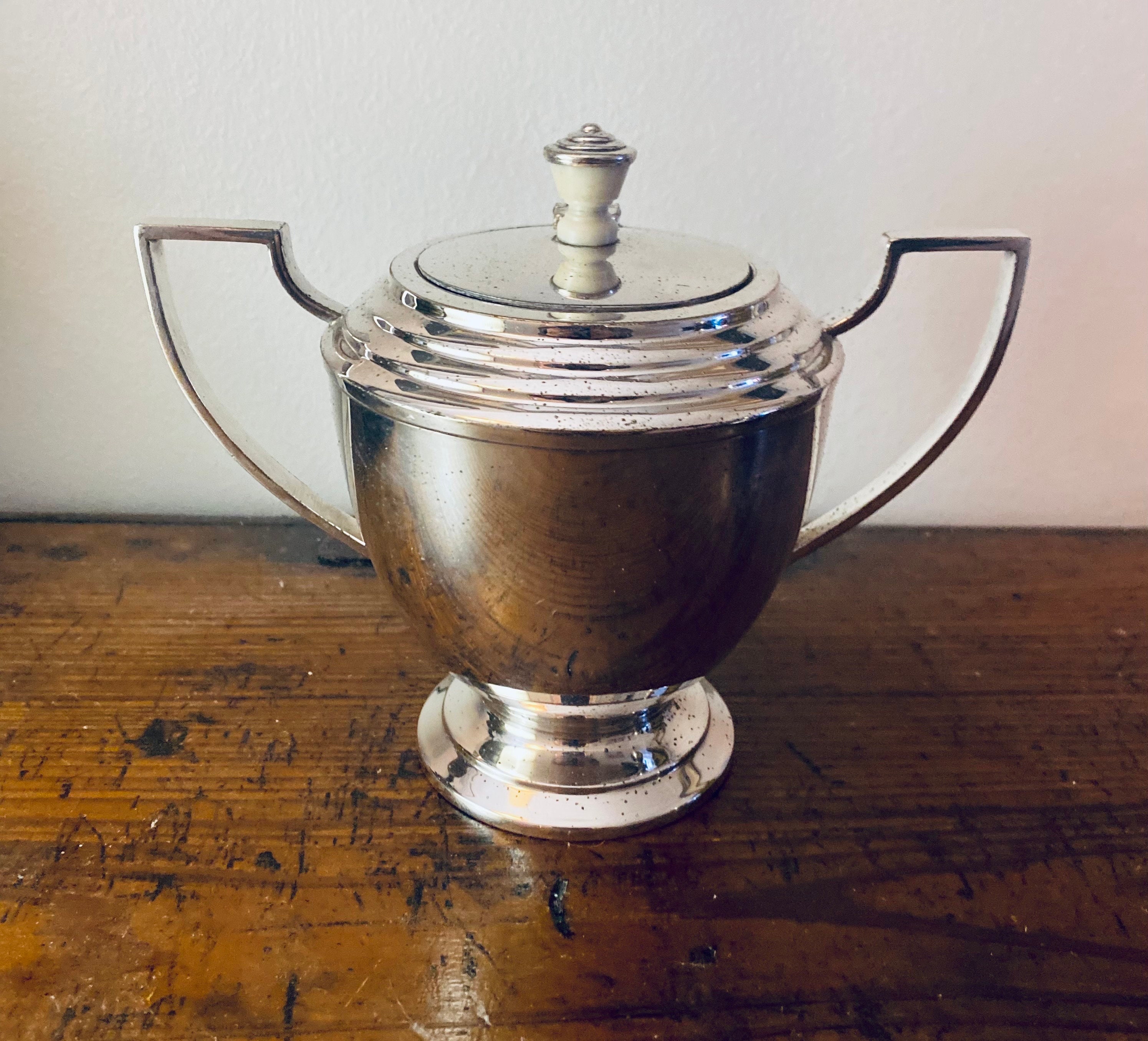 Hecworth Silver Plate and Bakelite Art Deco Tea Set - Etsy