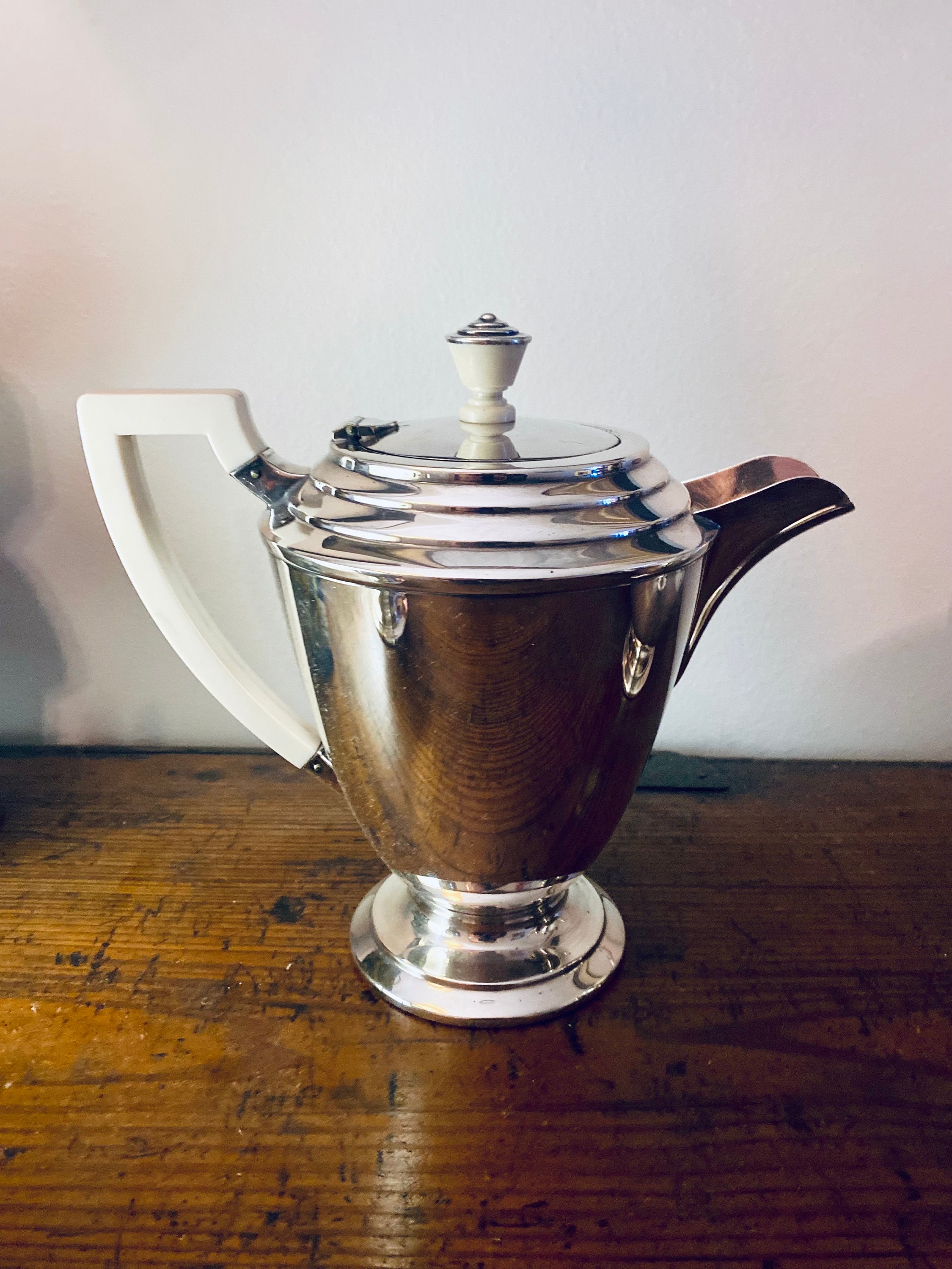 Hecworth Silver Plate and Bakelite Art Deco Tea Set - Etsy