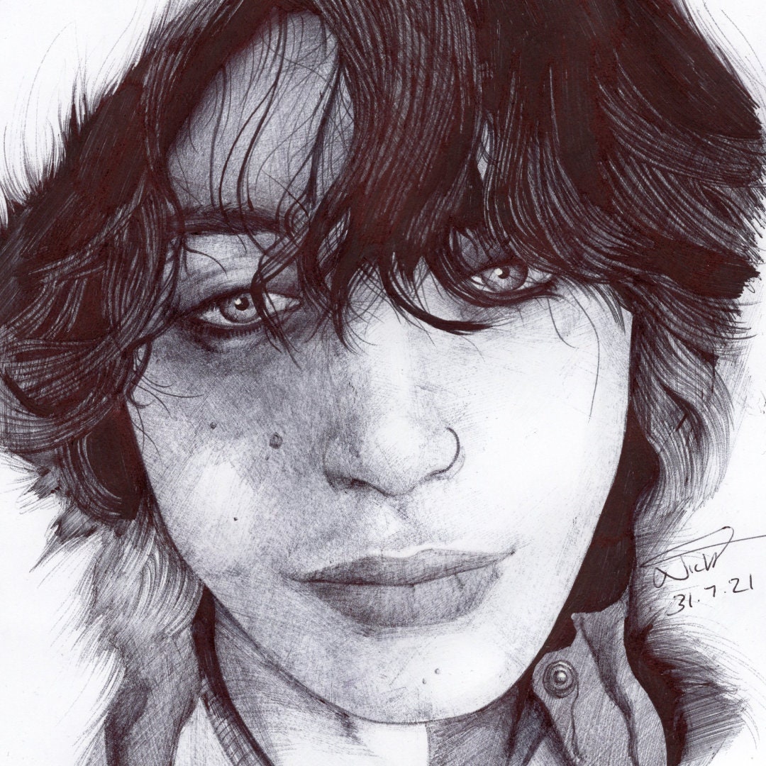 CUSTOM DRAWINGS - Biro, A4 - Etsy