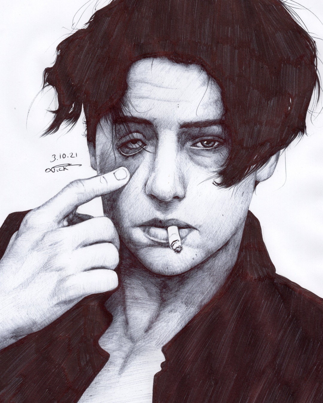 CUSTOM DRAWINGS - Biro, A4 - Etsy