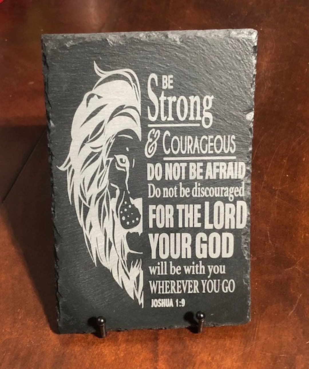 Add a Personal Touch to Your Home With Custom Engraved Slate Bible ...