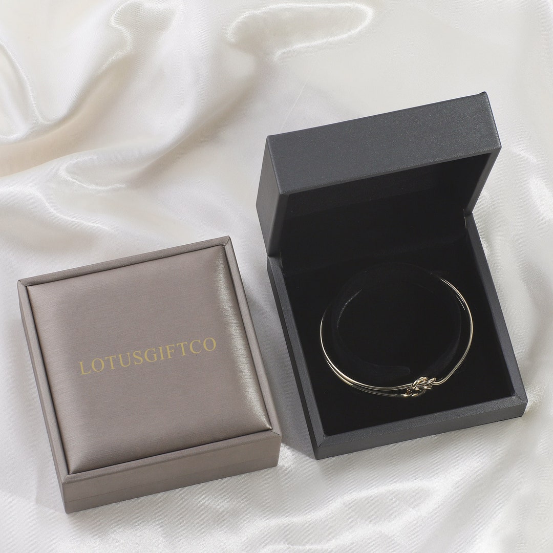 Custom Luxury PU Leather Bracelet Box, Personalized Bracelet Packing ...