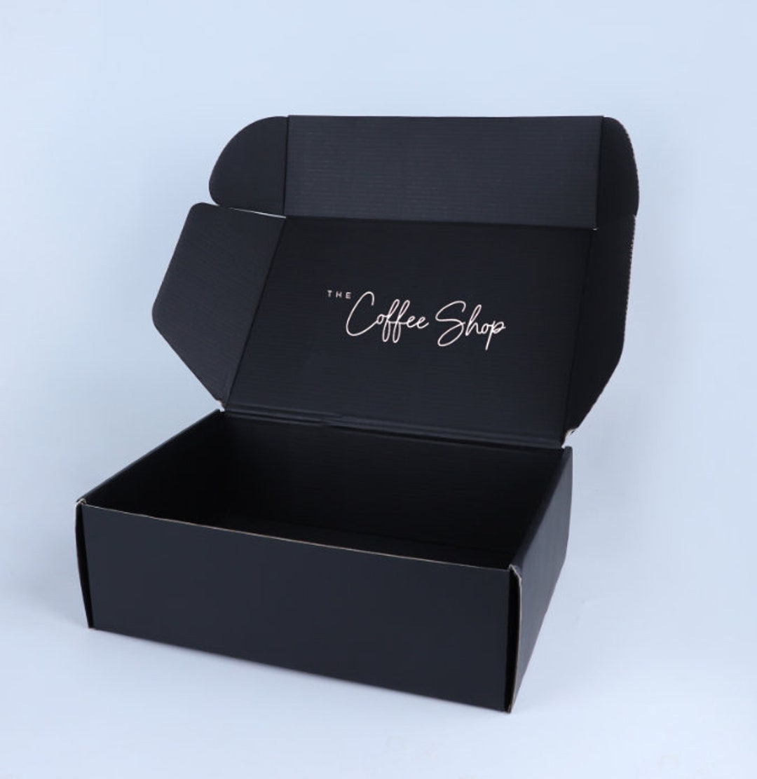 20 Pcs Black Shipping Boxes Packing Boxes - Etsy