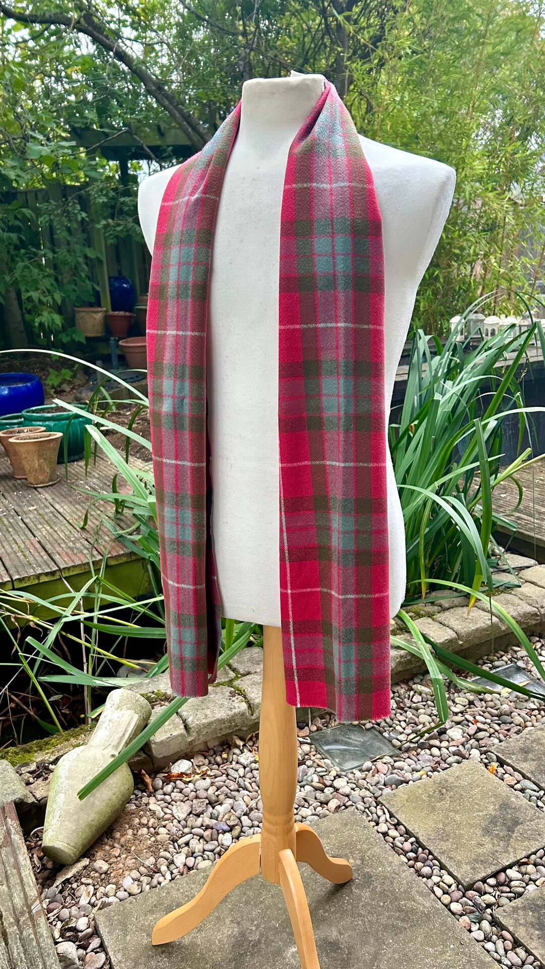 Sylvester Mccoy - TARTAN SCARF - as Worn in Time and the Rani - One ...