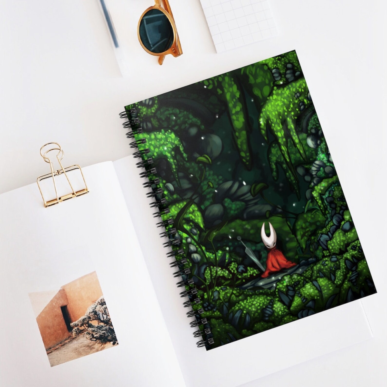 Hollow Knight Moss Grotto Spiral Notebook - Ruled Line - Etsy