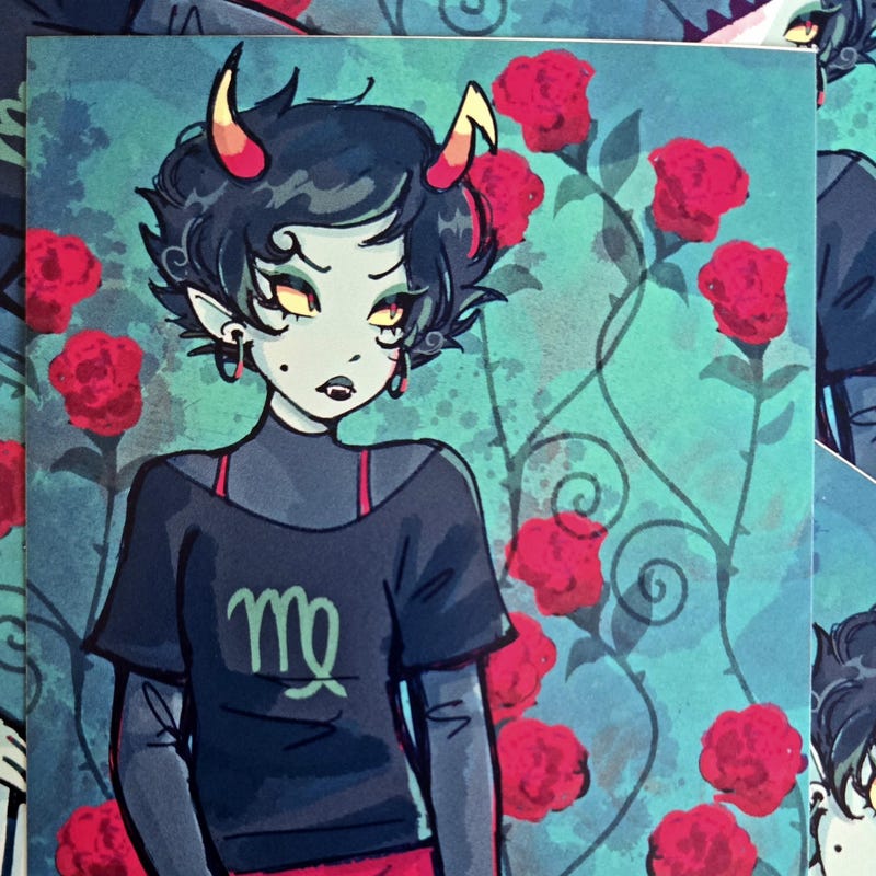 Homestuck Troll Prints - Etsy