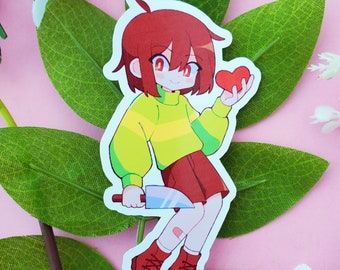 Chara Sticker - Etsy