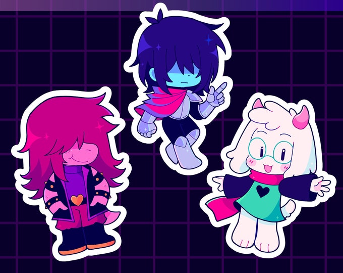 Fun Gang Stickers!! (DELTARUNE) - Etsy
