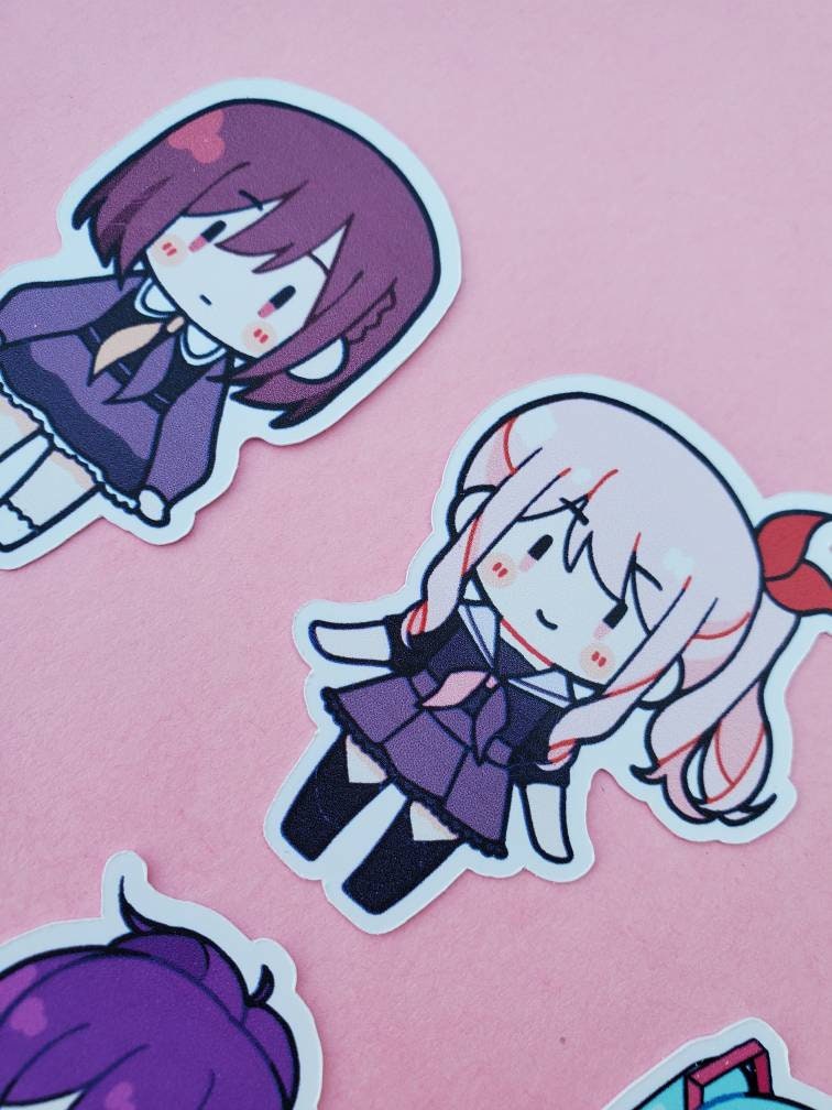 25-ji Chibi Sticker Set project Sekai - Etsy