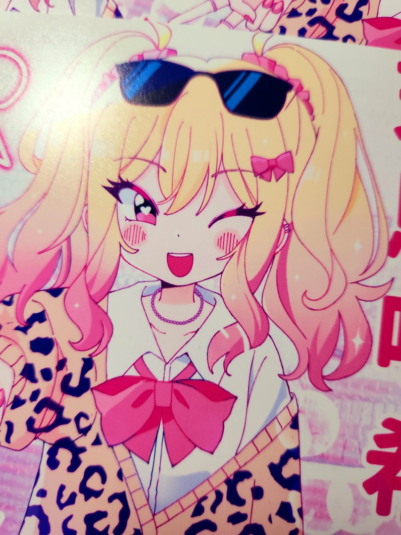 PJSEKAI Saki Tenma Gyaru Magazine Mini Print 5 X 6 - Etsy New Zealand