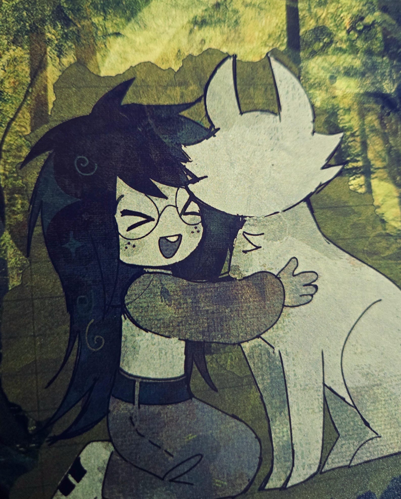 Jade & Bec Mini Print (5 X 5) - Etsy