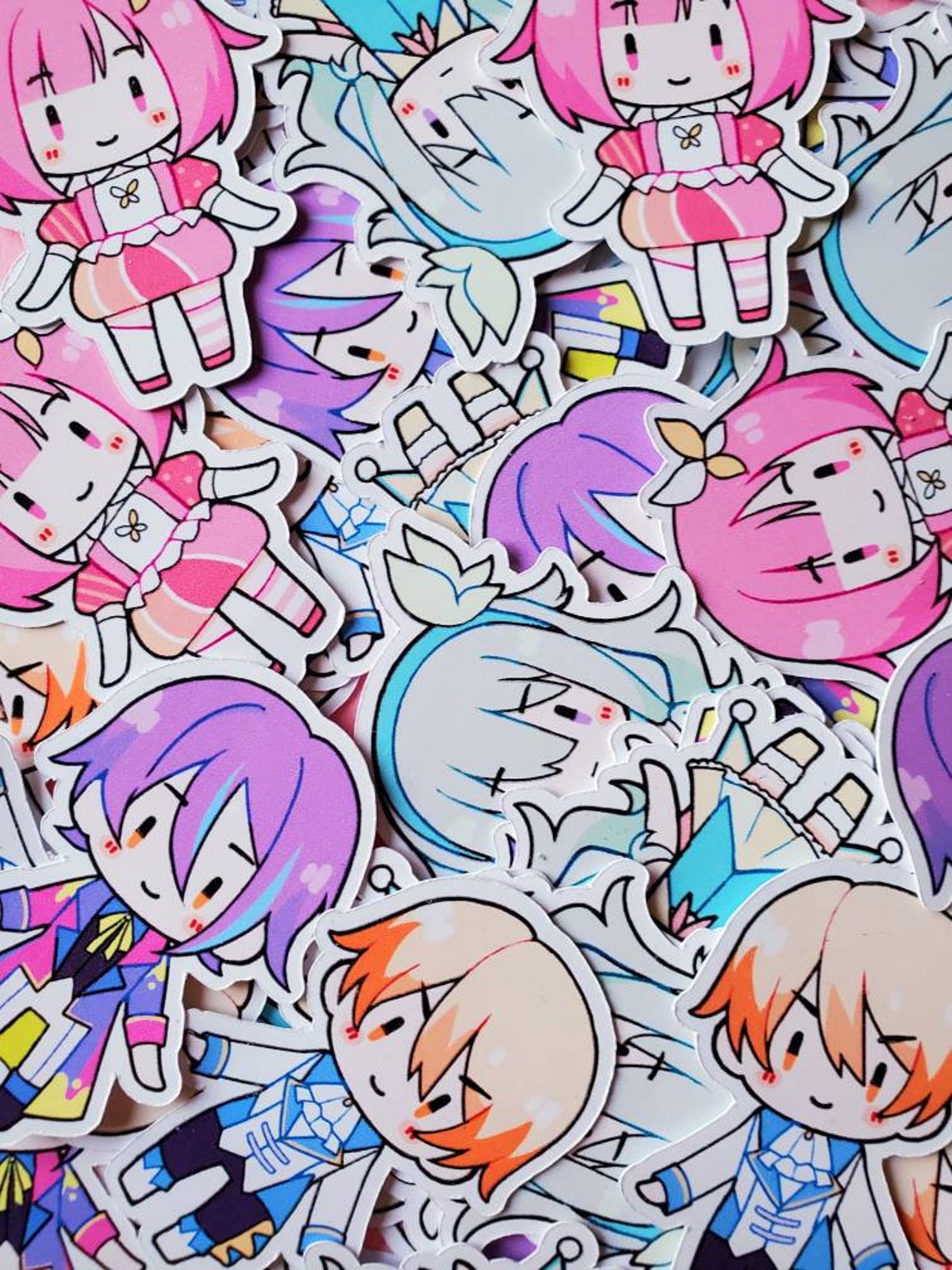 Wonderland X Showtime Chibi Sticker Set project Sekai - Etsy Hong Kong