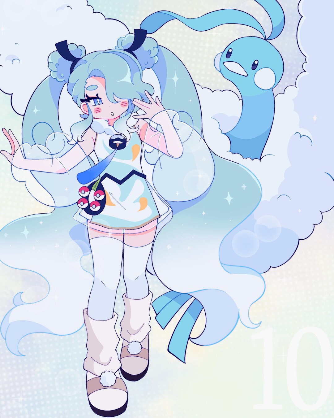 Project Voltage Flying Type Miku Art Print (8 X 10) - Etsy