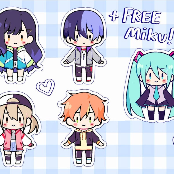 Pjsk Stickers - Etsy