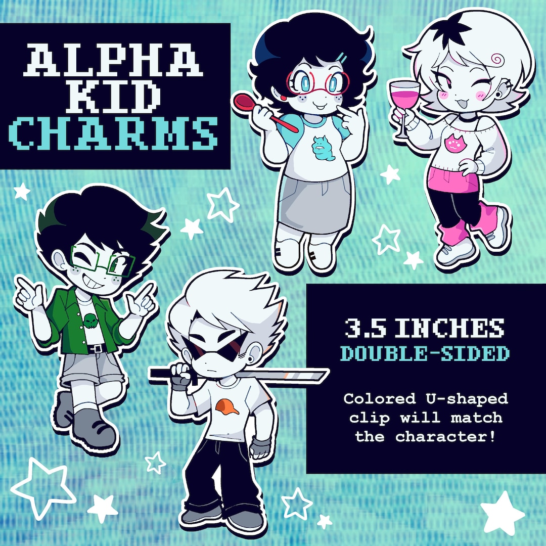 Homestuck Alpha Kid Charms - Etsy