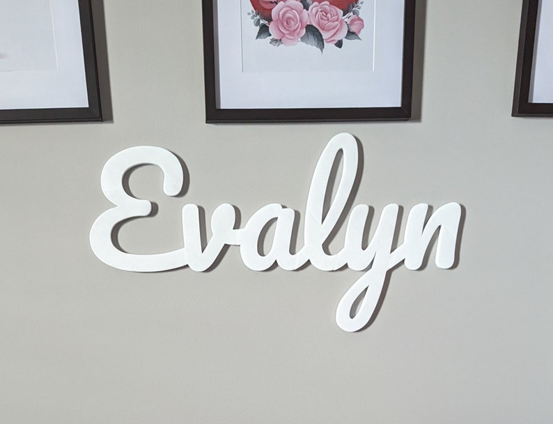 3D Printed Name or Sign - Etsy