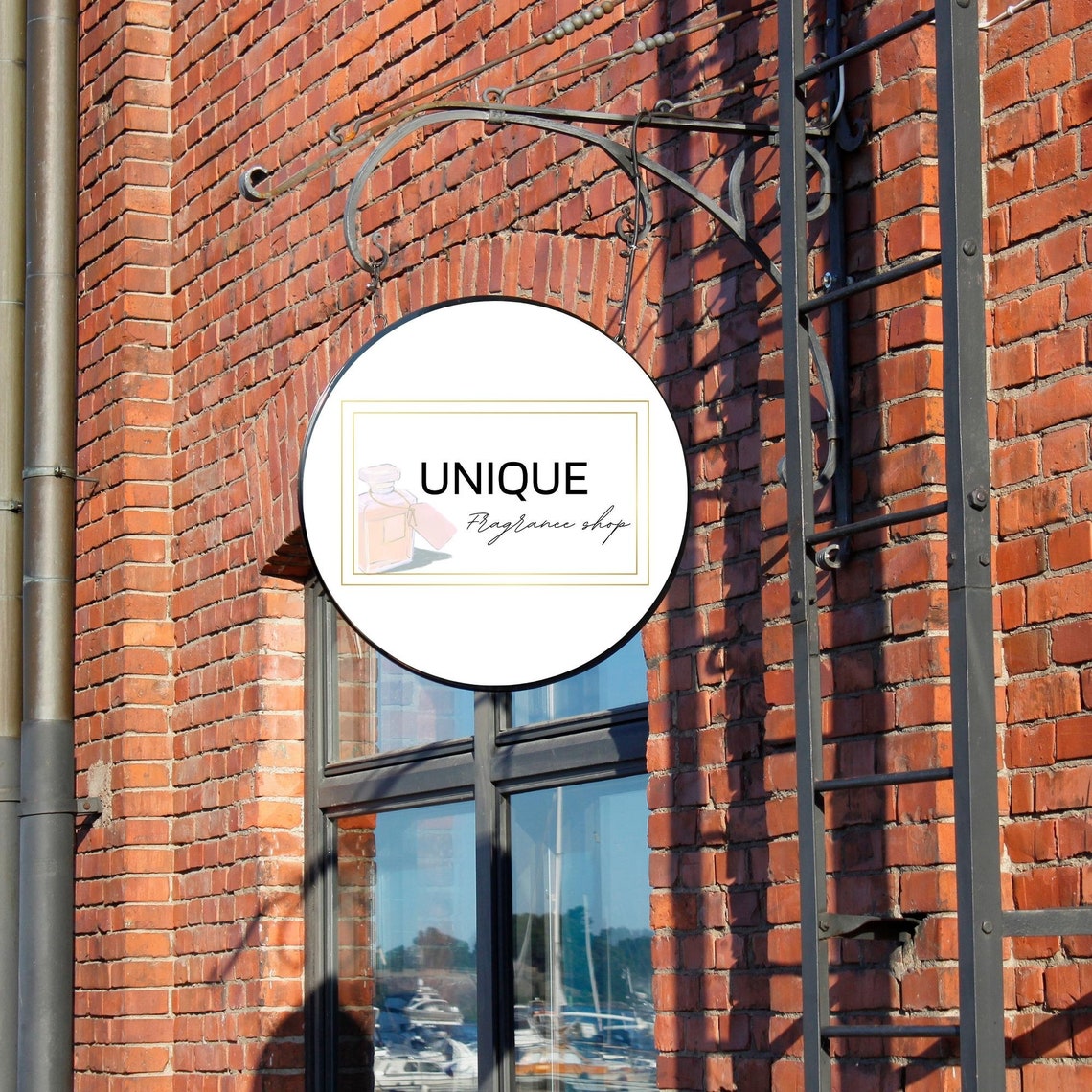 Editable Logo Template , Instant Logo Download, DIY Logo Premade ...