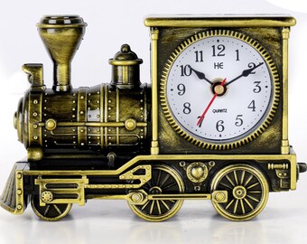 Desk Train Clock - Etsy