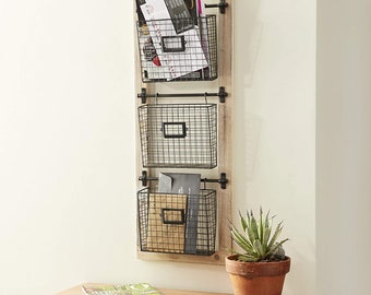 Hanging Magazine Rack - Etsy