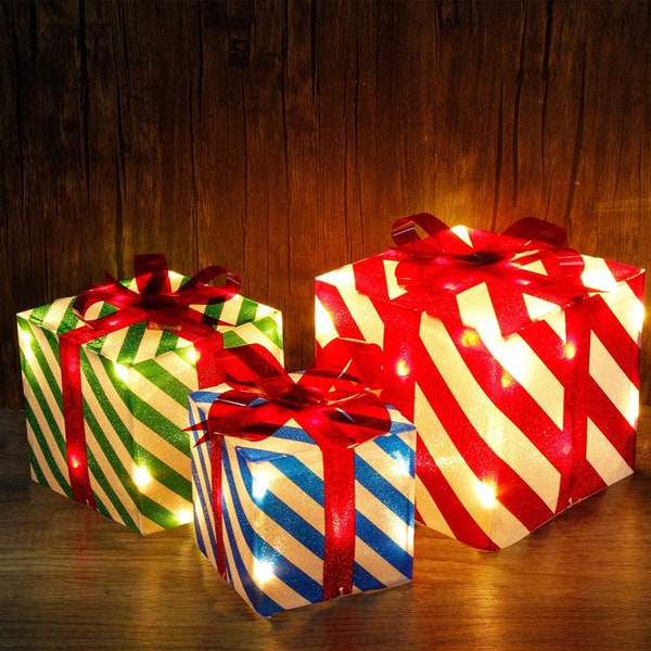 Outdoor Christmas Decorations Lighted - Etsy