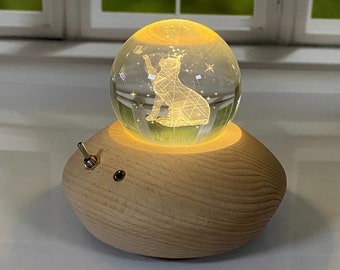 Night Light Music Box - Etsy