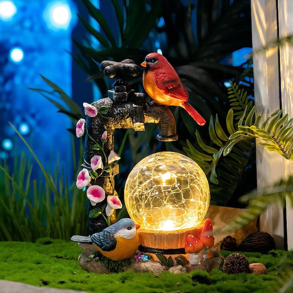 Bird Solar Light - Etsy