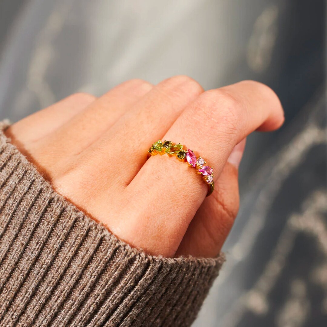 18K Beautifully Broken Perfectly Imperfect Gold Ring, Ring for Her ...