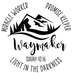 Waymaker SVG Digital Download - Etsy
