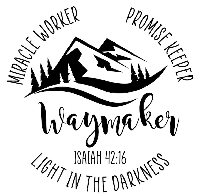 Waymaker SVG Digital Download - Etsy