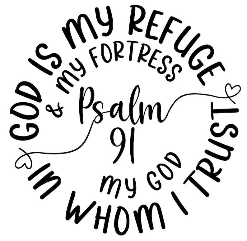 Psalm 91 SVG Digital Download - Etsy
