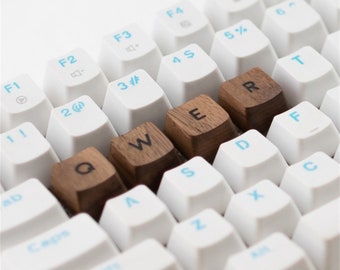 Cherry Wood Keyboard - Etsy