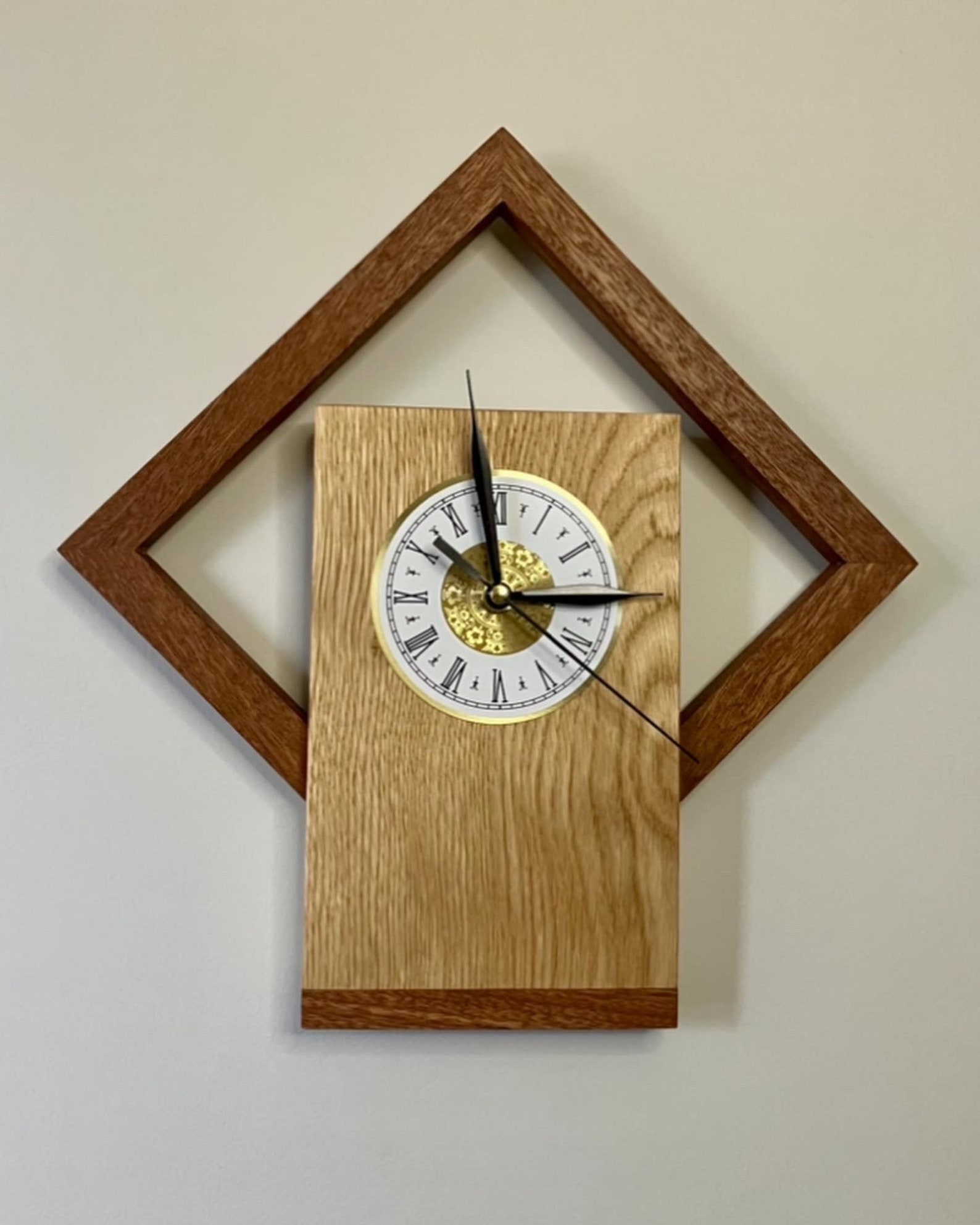 Bespoke Wooden Wall Clocks - Etsy