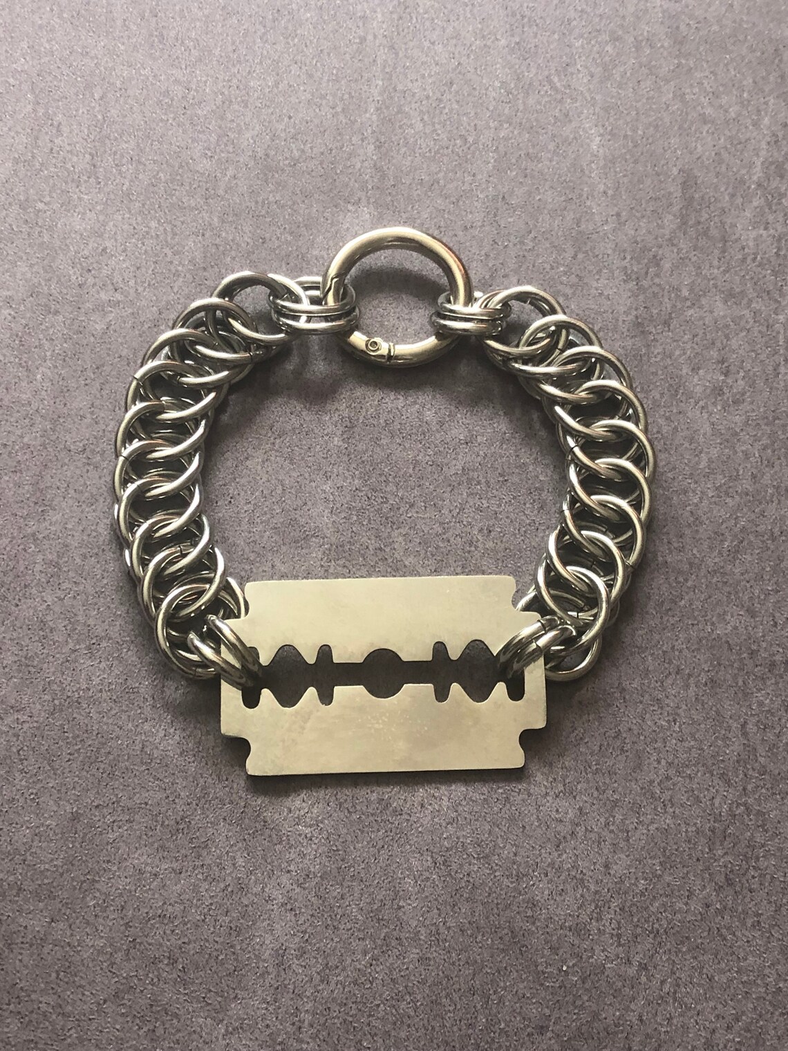 Razor Blade Bracelet - Etsy