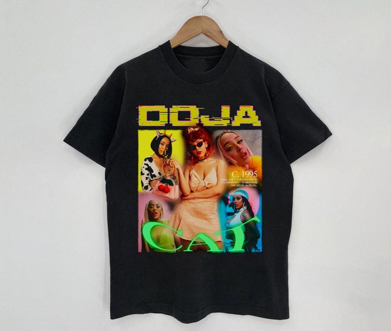 Singer doja vintage shirt, dojacat t-shirt, doja unisex black shirt ...