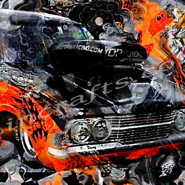 Ford Drag Racing Poster - Etsy