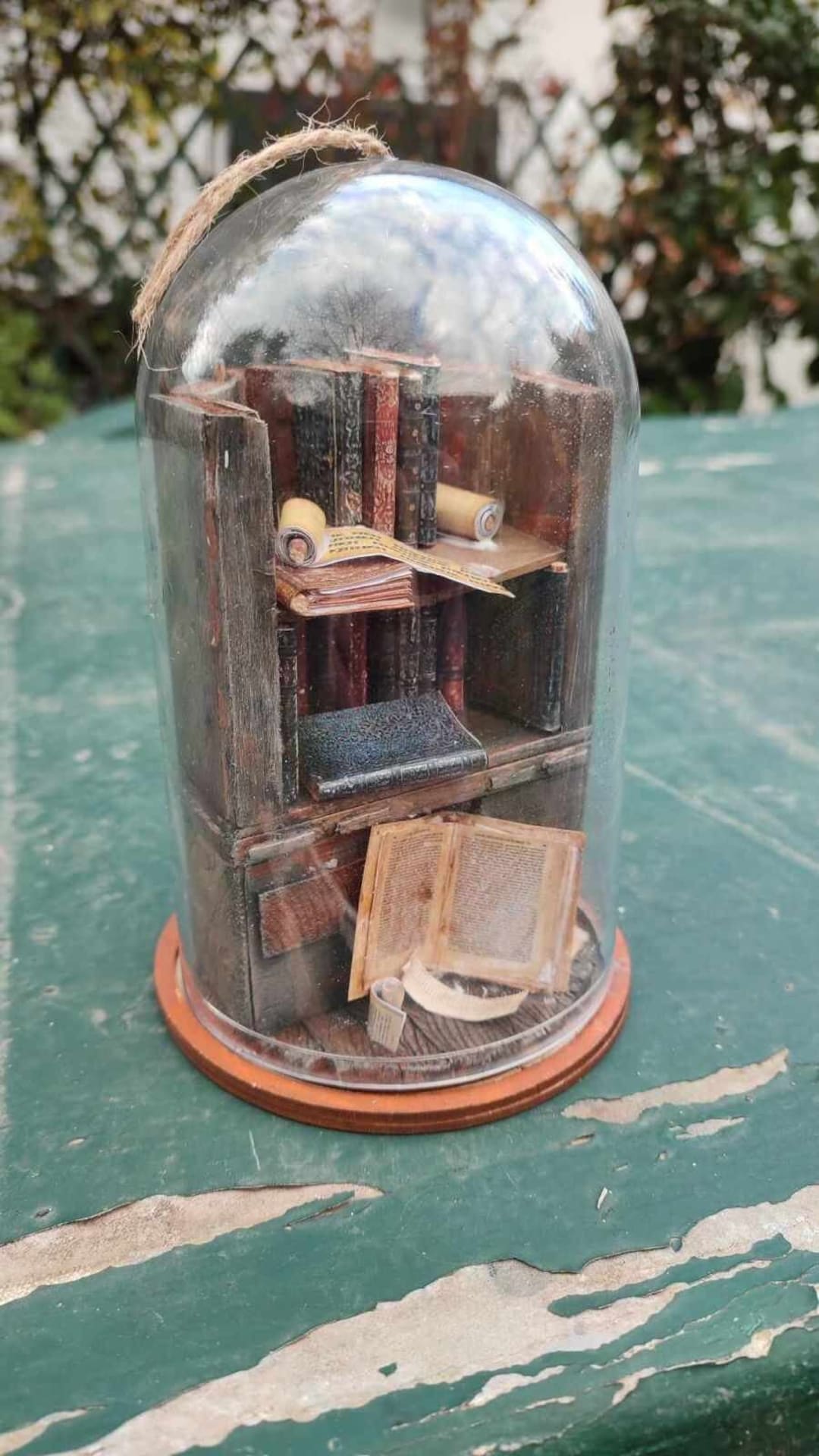 Bookcase Diorama With Detachable Books - Etsy