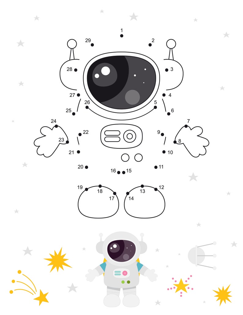 50+ Printable Space Adventure Activity Book - Etsy