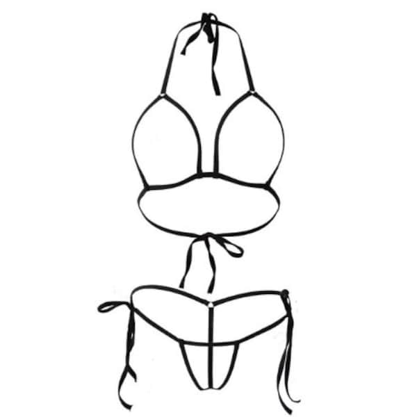 Micro Extreme String Bikini - Etsy
