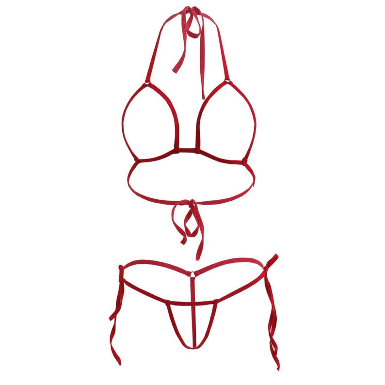 String Bikini Micro Extreme Bikini Dubio Bikini Tween Etsy