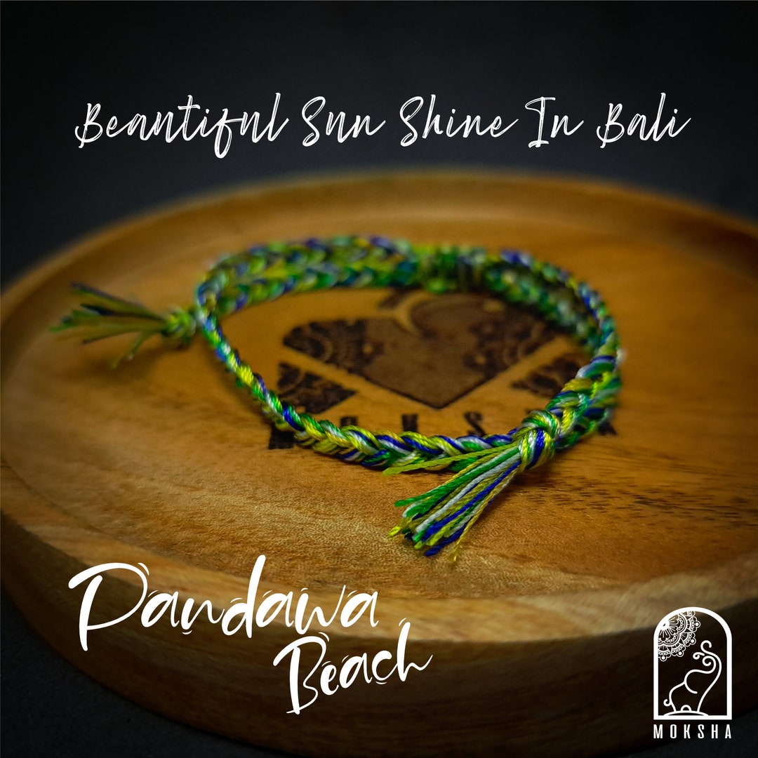 Nylon Rope Bracelet Beautiful Sun Shine in Bali by Moksha / Balinese ...