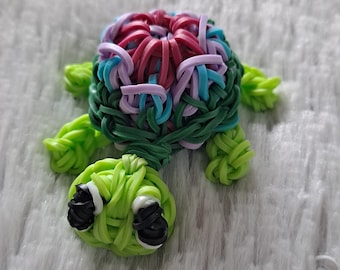 Rainbow Loom Turtle - Etsy