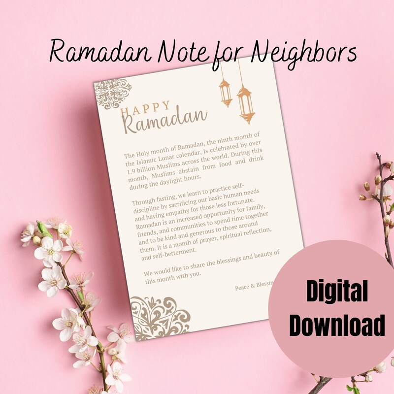 Ramadan Cards Notes - Etsy