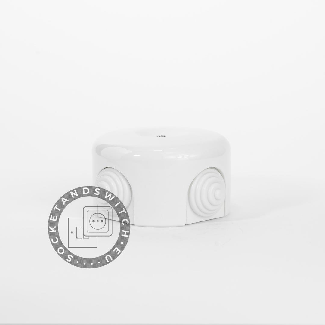 White Ceramic Junction Box, White Porcelain Junction Box, Ceramic ...