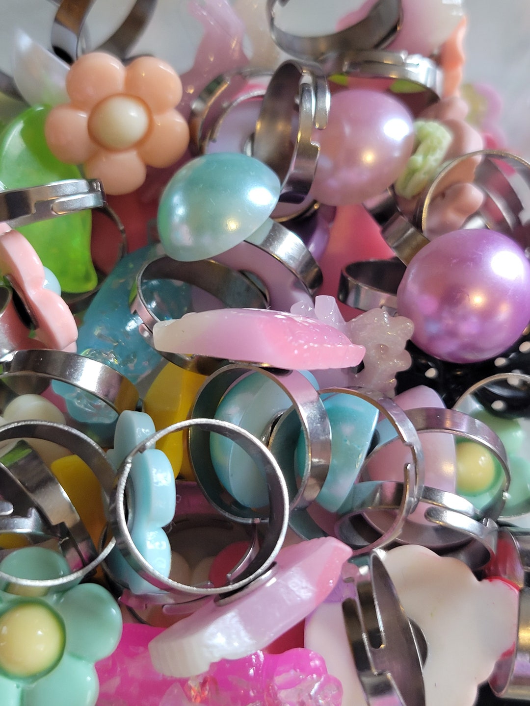 Random Kawaii Rings - Etsy