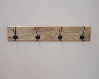 Hickory Coat Rack - Etsy