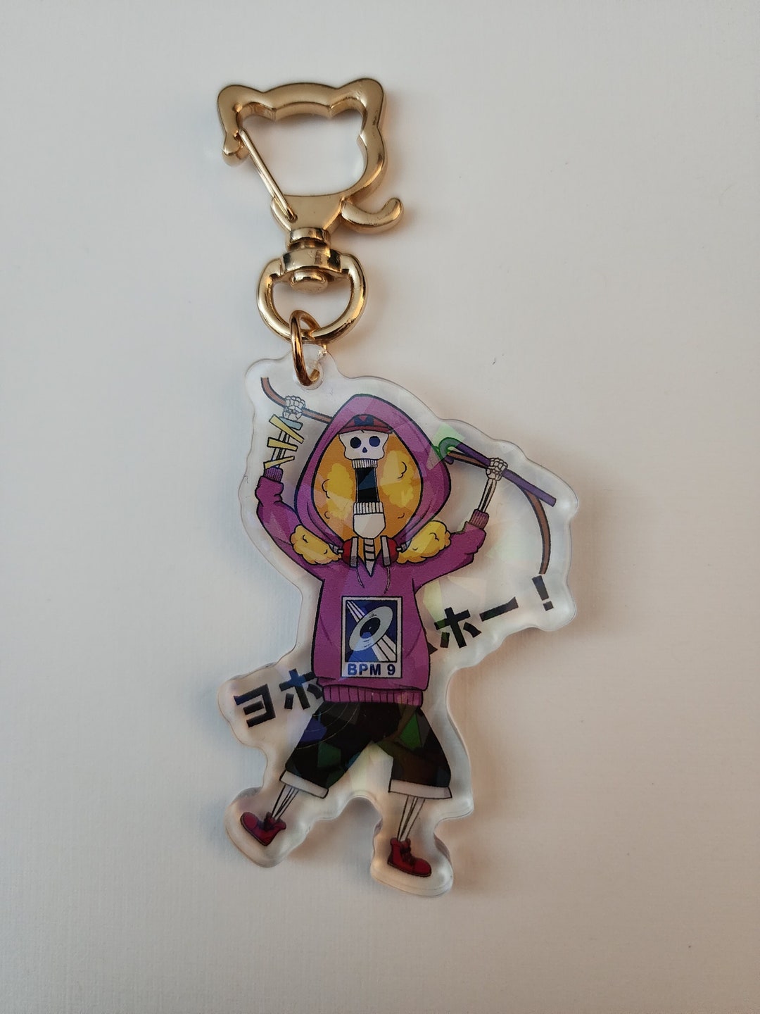 One Piece Film RED Brook Acrylic Holo Keychain - Etsy