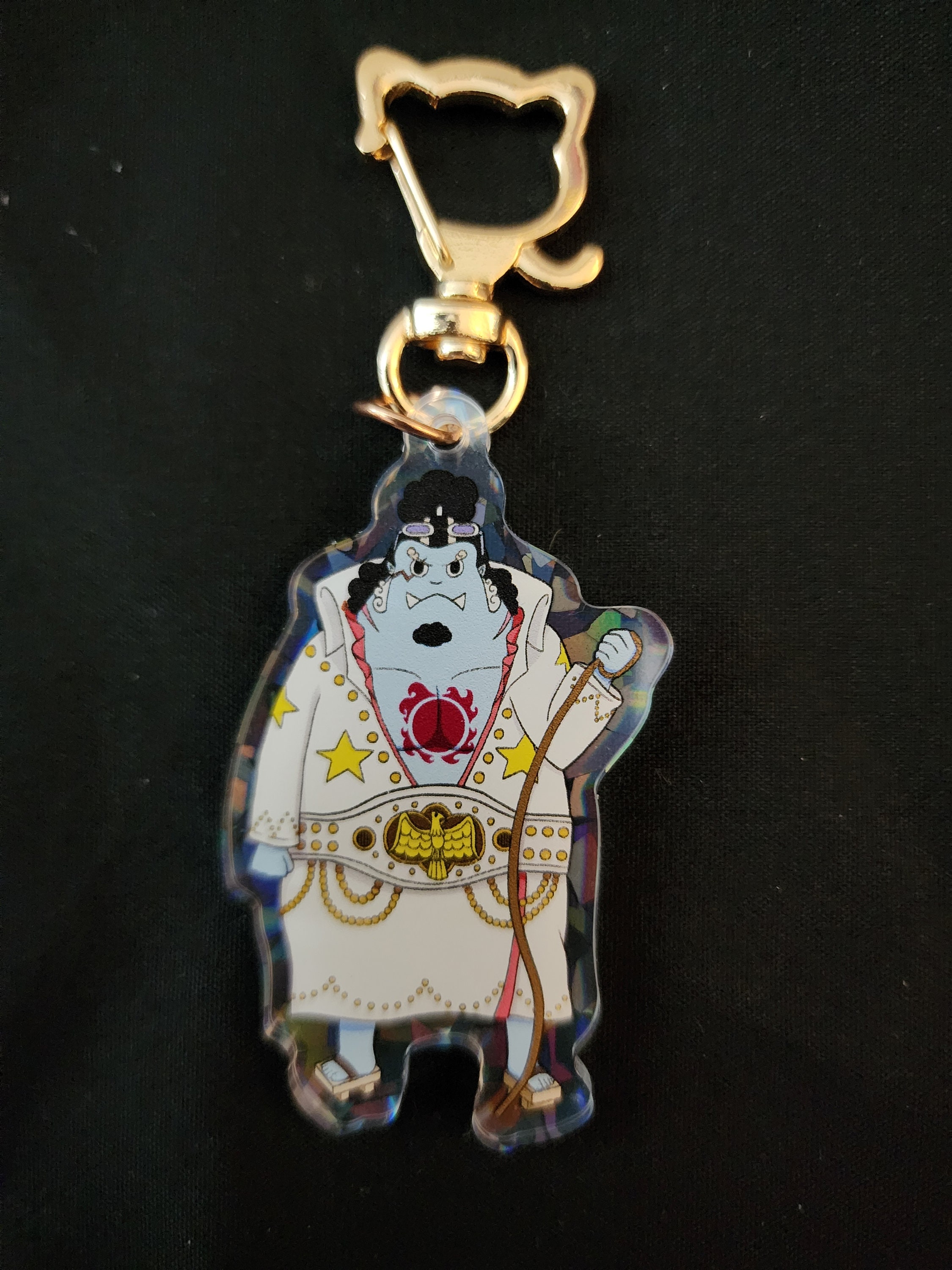 One Piece Film RED Jinbei Acrylic Holo Keychain - Etsy