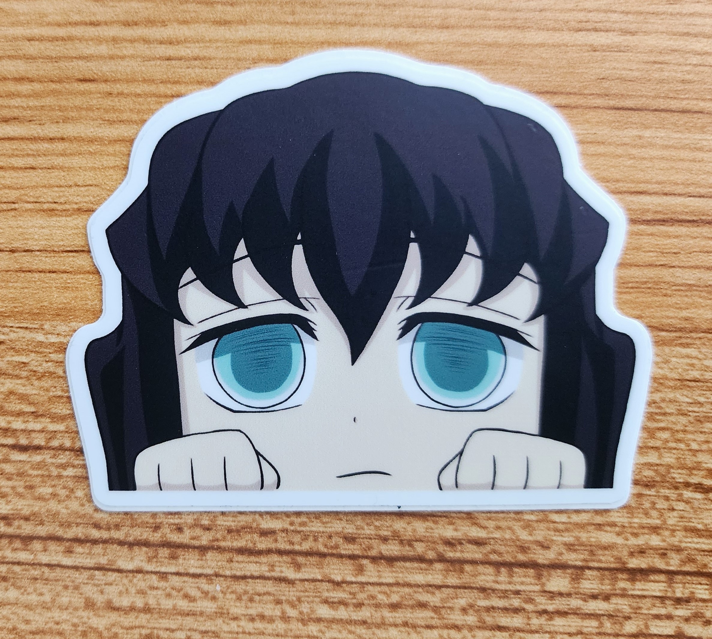 Mist Boy Demon Slayer Tokito Muichirou Vinyl Peeker - Etsy