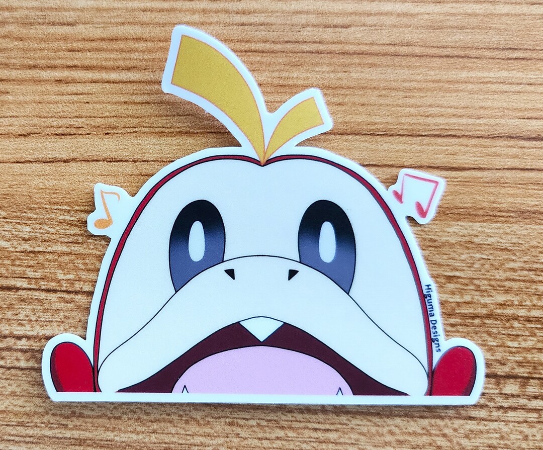 Choose Your Pokemon! Fuecoco Peeker - Etsy