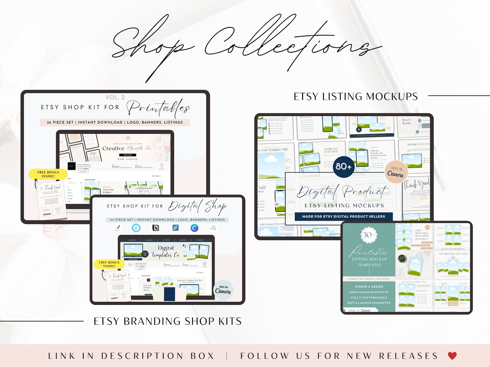 Digital Download Instructions Template | Canva Download Guide for ...